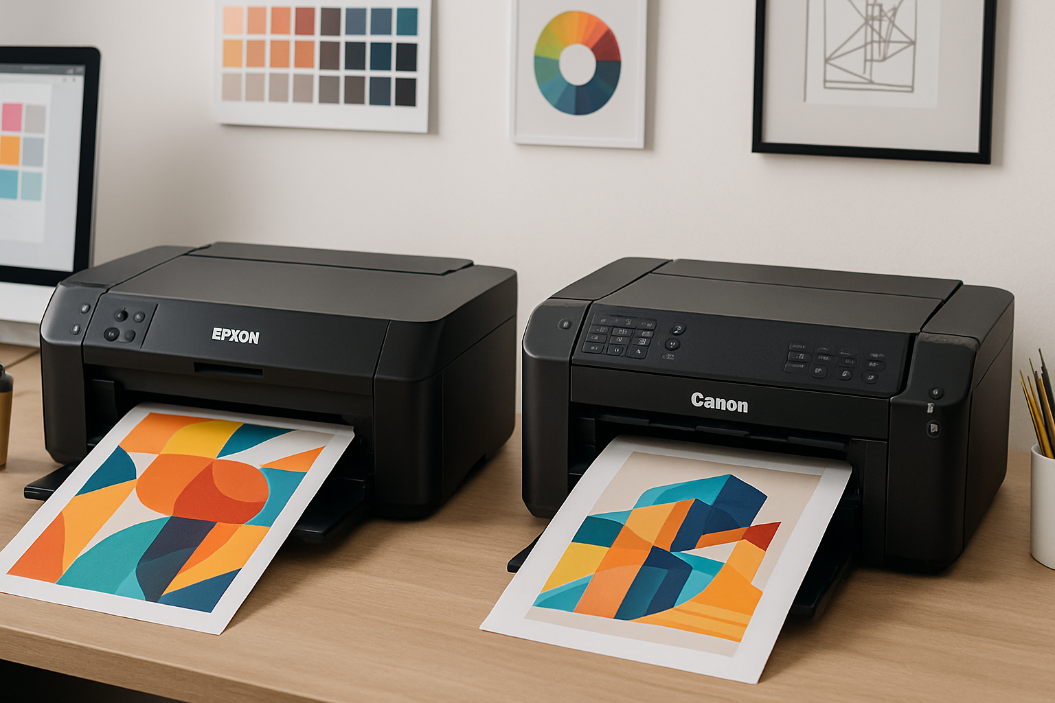 Comparison of Epson vs Canon Printers for Designers - Printer Review AU