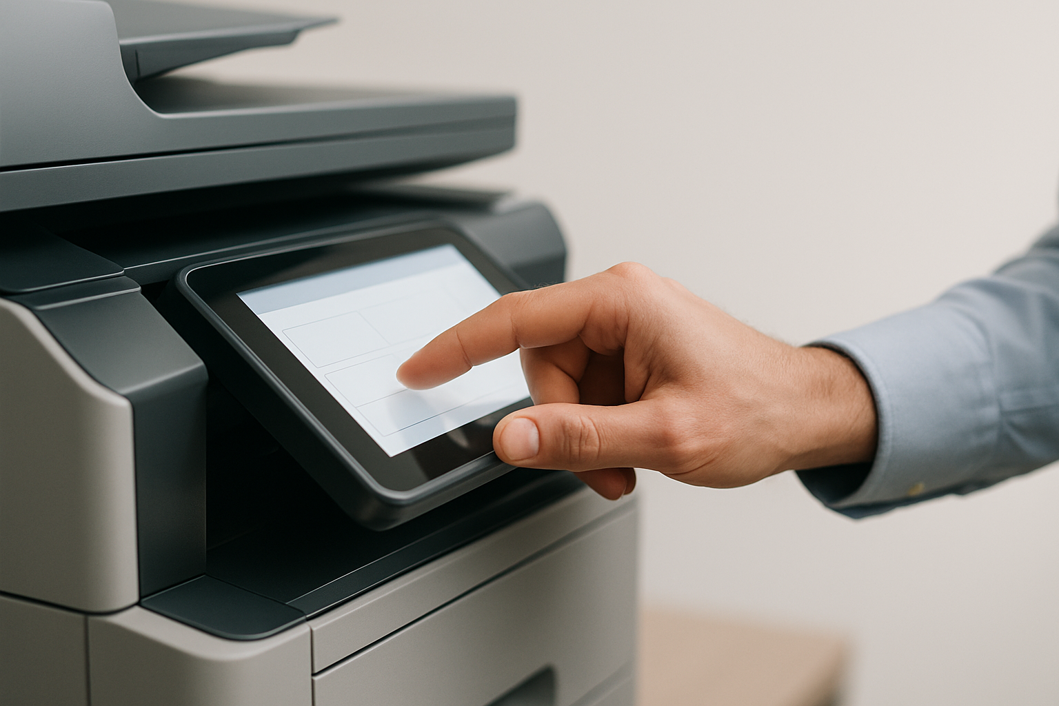 Touchscreen Interfaces: Simplifying Printer Use - Printer Review AU